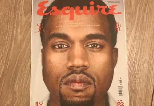 Журнал esquire Канье Вест