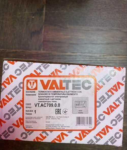 Хронотермостат и сервопривод valtec