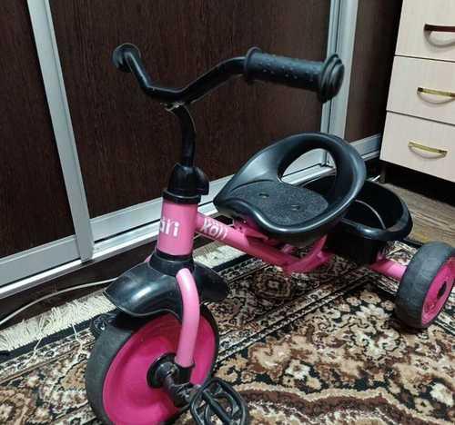 Детский трехколесный велосипед бу Kids Kari