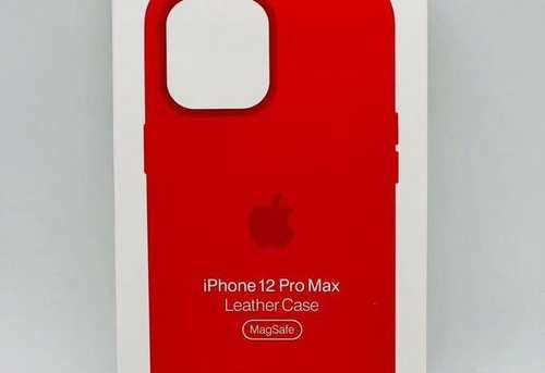 Чехол кожаный для iPhone 12, 12 Pro, 12 Pro Max