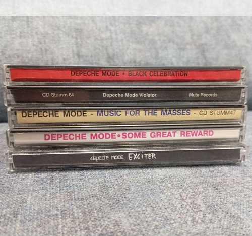 Cd Depeche mode 5штук