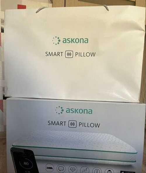 Подушка askona smart pillow