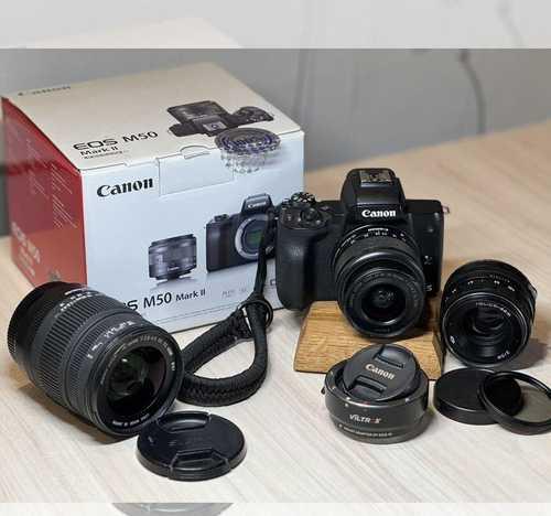 Цифровой фотоаппарат Canon M50 Mark II(2)