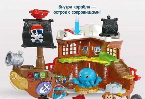 Пиратский корабль vtech свет звук обучение