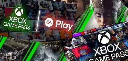 Подписка xbox game pass ultimate +EA play