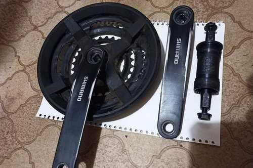 Система Shimano 175 48-38-28 с кареткой