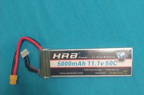 Аккумулятор LiPo HRB 5000 mAh 11,1 V 50 C