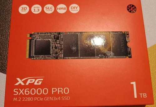 Новый SSD adata XPG SX6000 Pro 1 Tb