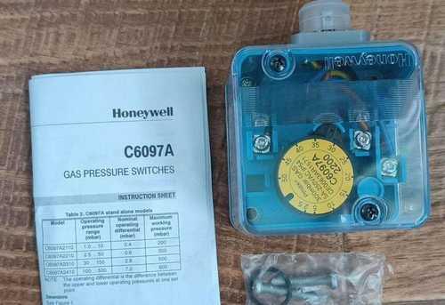 Реле давления газа honeywell C6097A2200