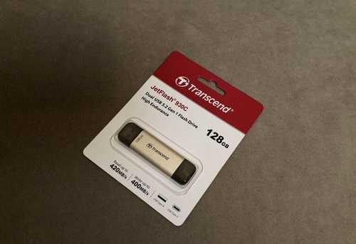 USB флешка Transcend JetFlash 930c 128gb