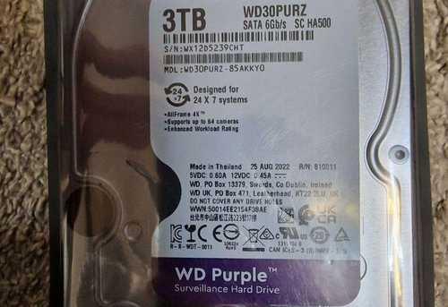 Жесткий диск WD Purple WD30purz
