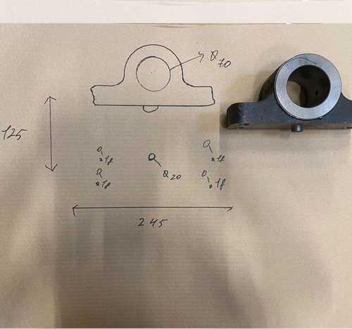 Крепление управляемого моста cpcd 50 на погрузчик