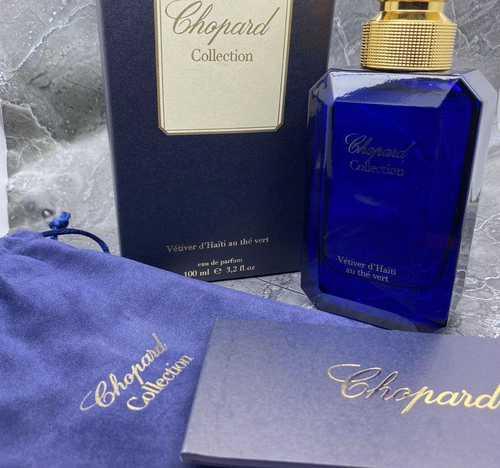 Chopard vetiver d haiti au the vert новые