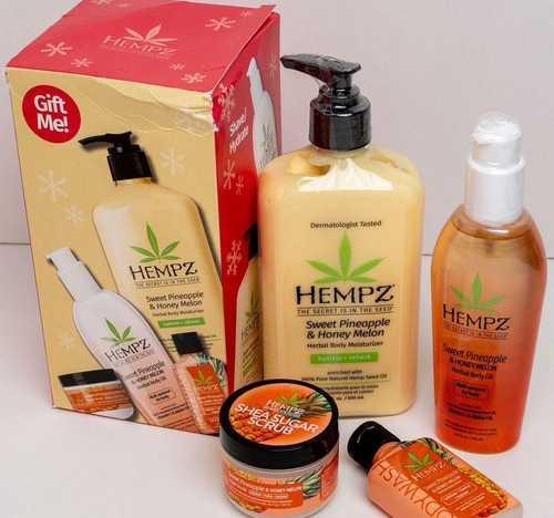 Hempz набор 4 в 1 Sweet Pineapple & Honey Melon ор