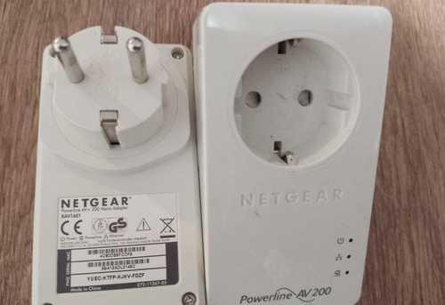 Комплект адаптеров Powerline netgear XAV1601