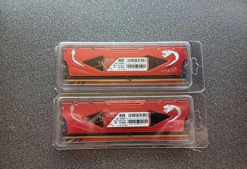 Оперативная память ddr4 2x8 GB 3200 Jazer