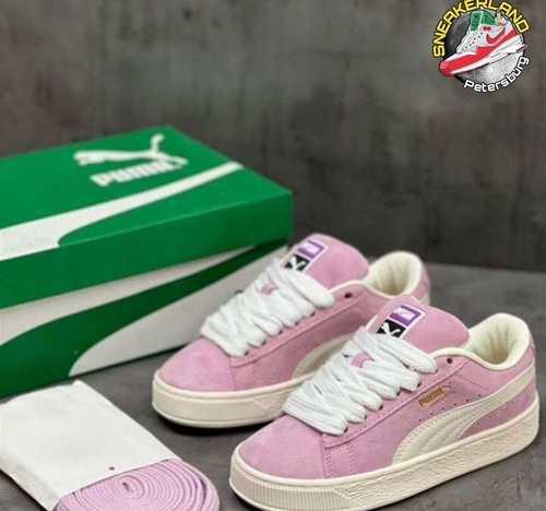 Puma Suede розовые