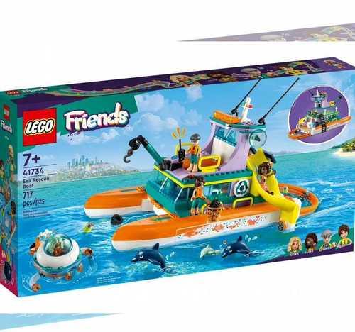 Lego Friends Морская спасательная лодка 41734