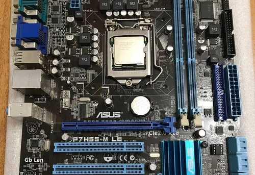 Материнская плата Asus P7H55-M LE rev. 1.01G, 1156