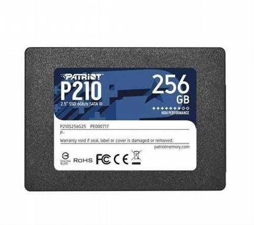 SSD накопитель Patriot P210 256GB P210S256G25