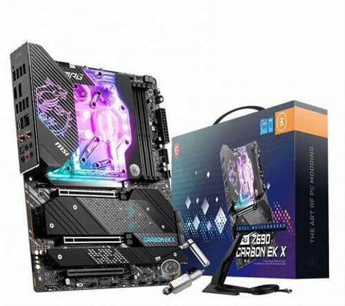 MPG Z690 carbon EK X, ATX, Z690, LGA1700, 4xDDR5