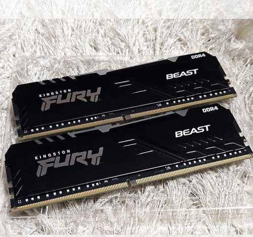 Kingston Fury Beast RGB 32Gb (2x16GB) 3200мгц