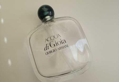 Пустой флакон от парфюма Acqua do Gioia Armani