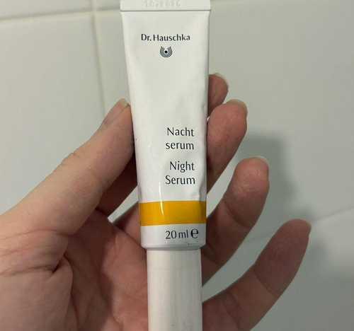 DR.hauschka night serum - 2 раза б/у срок 10.2025
