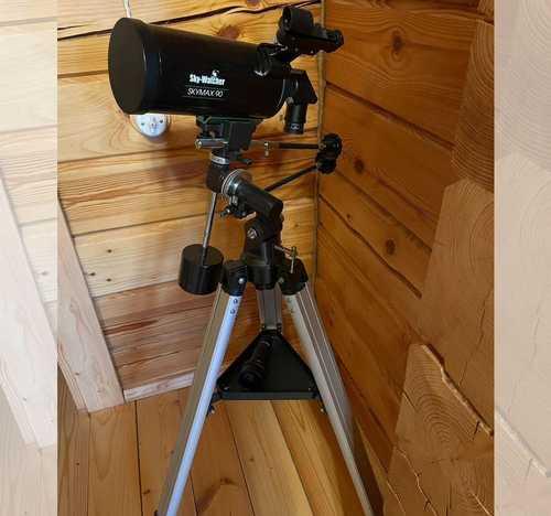 Sky Watcher skymax 90 телескоп на экваториальной м