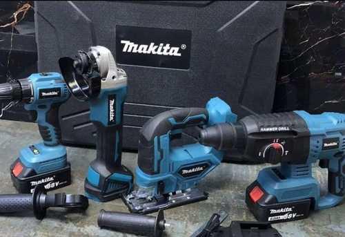 Аккумуляторный, бесщеточный набор Makita 4в1