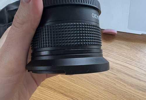 0.35x Fisheye (+ Macro), для DSR Canon камер