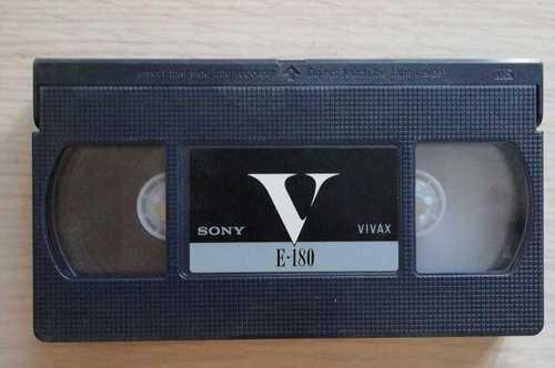 Видеокассета sony E-180 vivax