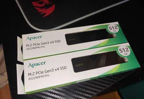 SSD Apacer AS2280P4U PRO 512Gb (m2, NVMe)