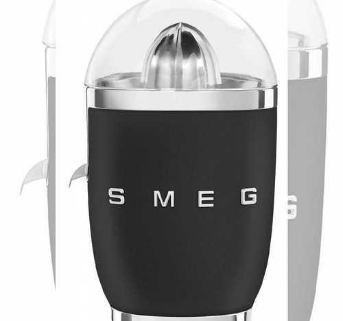 Соковыжималка для цитрусовых smeg CJF01blmeu стиль 50-х, цвет чёрный матовый