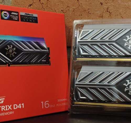 Adata XPG spectrix D41 RGB 2х1632 гб