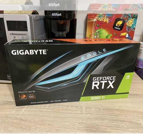 Видеокарта Gigabyte Eagle RTX 3060 Ti OC gddr6X