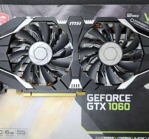 Geforce GTX1060 6Gb 192bit MSI Armor OCV1