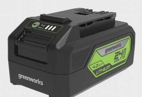 Аккумулятор с USB Greenworks G24USB4, 24V, 4 А.ч