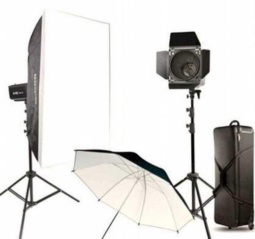Комплект студийного оборудования Godox QT600II-C