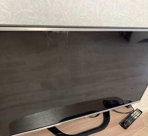 LED-телевизор LG 42LA615V серый, черный