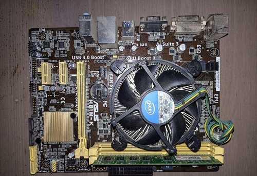 Asus h81m-k + celeron G1820 + 2gb ddr3