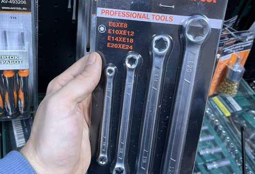 Набор ключей накидных Torx e6-24