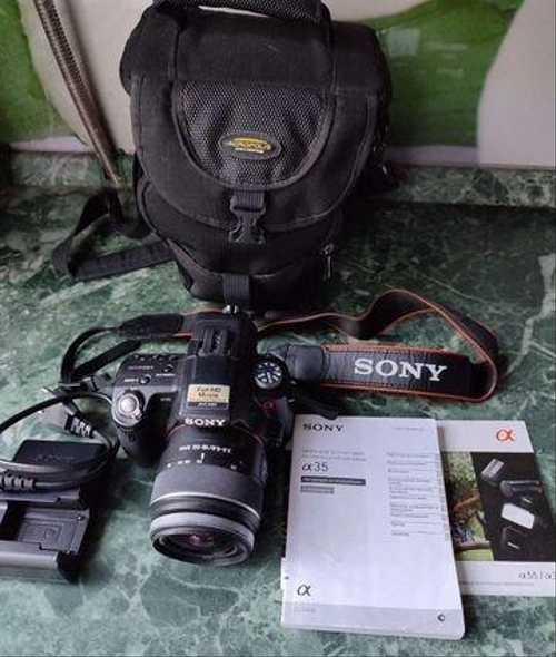 Фотоаппарат Sony Aльфа 35