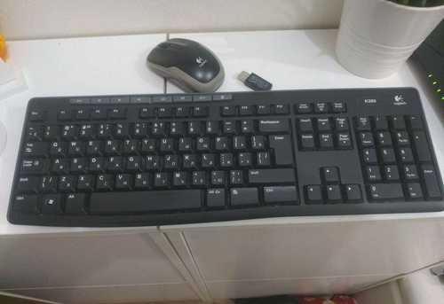 Клавиатура и мышь logitech k260
