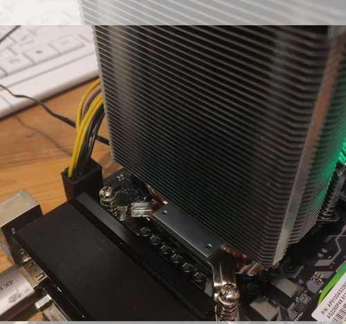 Материнка ITX Intel Core i5 11400  кулер