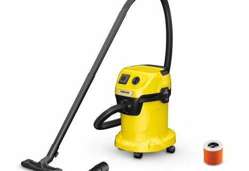 Профессиональный пылесос karcher WD 3 P V (1.628-1