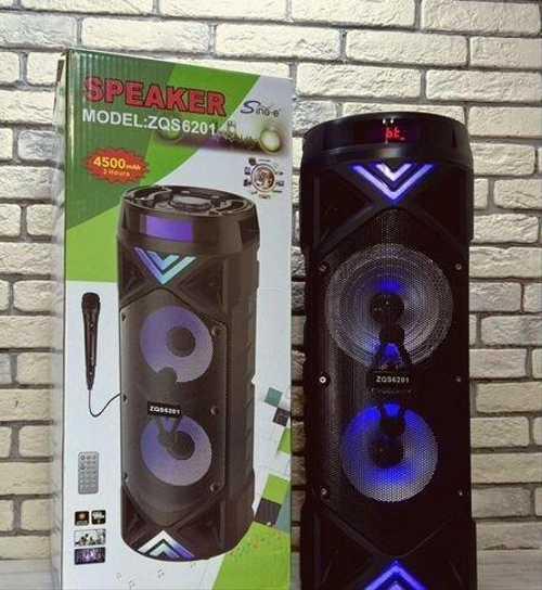 Блютуз колонка Speaker ZQS 6201