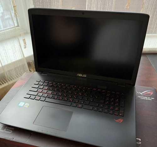 Продам ноутбук asus GL752VW