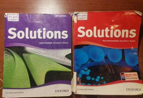 Учебники Solutions Oxford