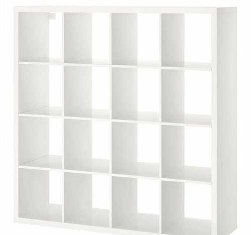 Стеллаж IKEA каллакс белый 147 см / 147 см